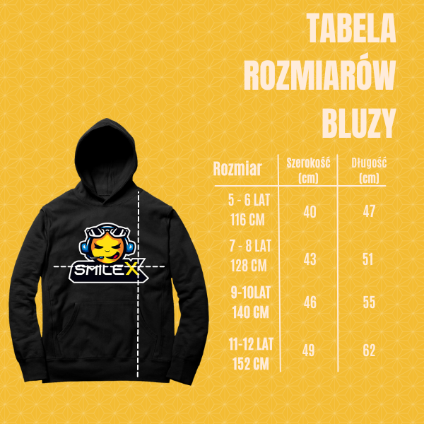 BLUZA SMILEX - CZARNA SmileSlow